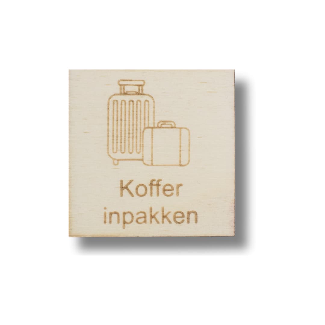 Pictogram Koffer Inpakken – Visuele Vakantievoorbereiding | Your Little ...
